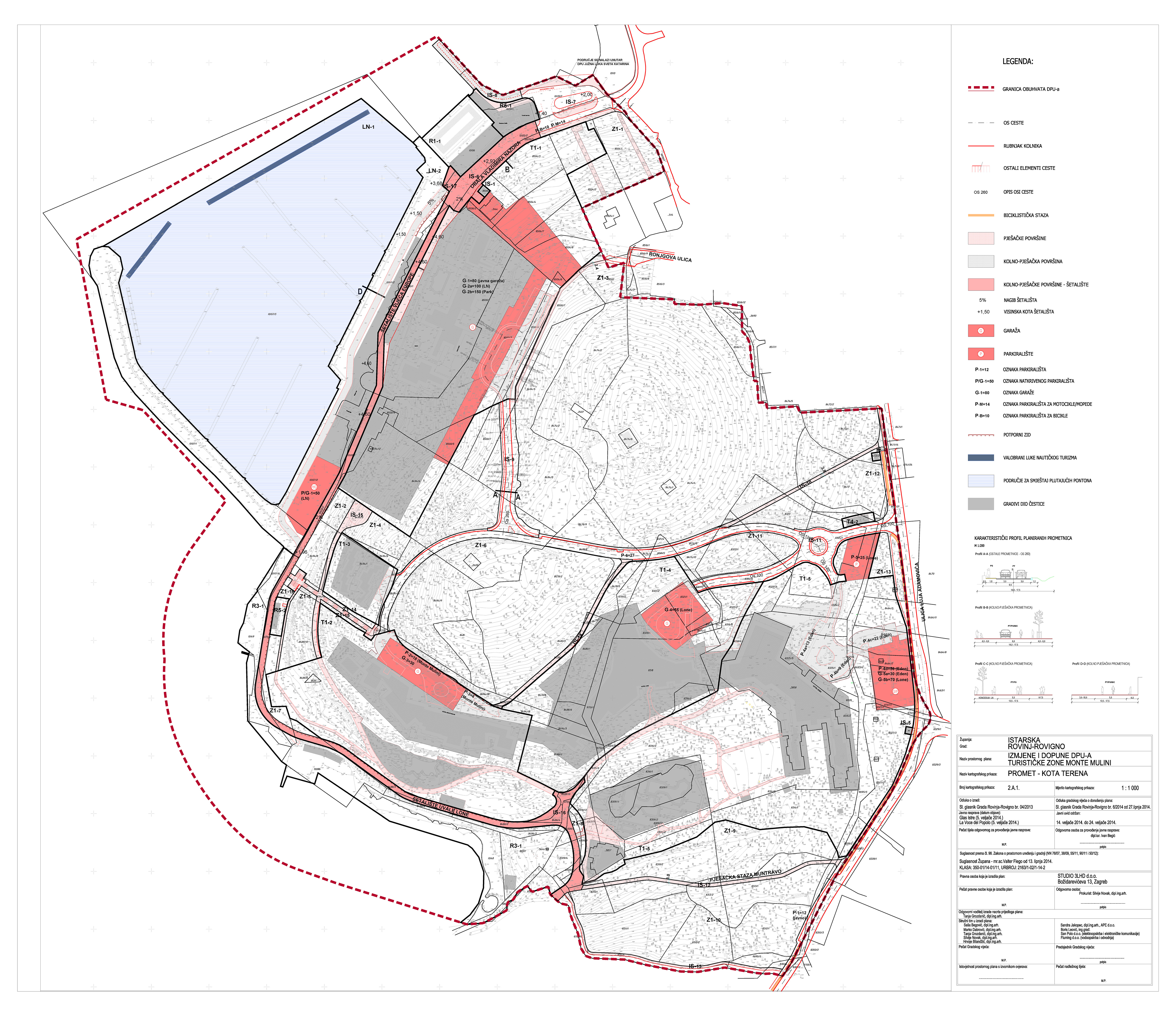 Detaljni plan uređenja turističke zone Monte Mulini - Grad Rovinj-Rovigno